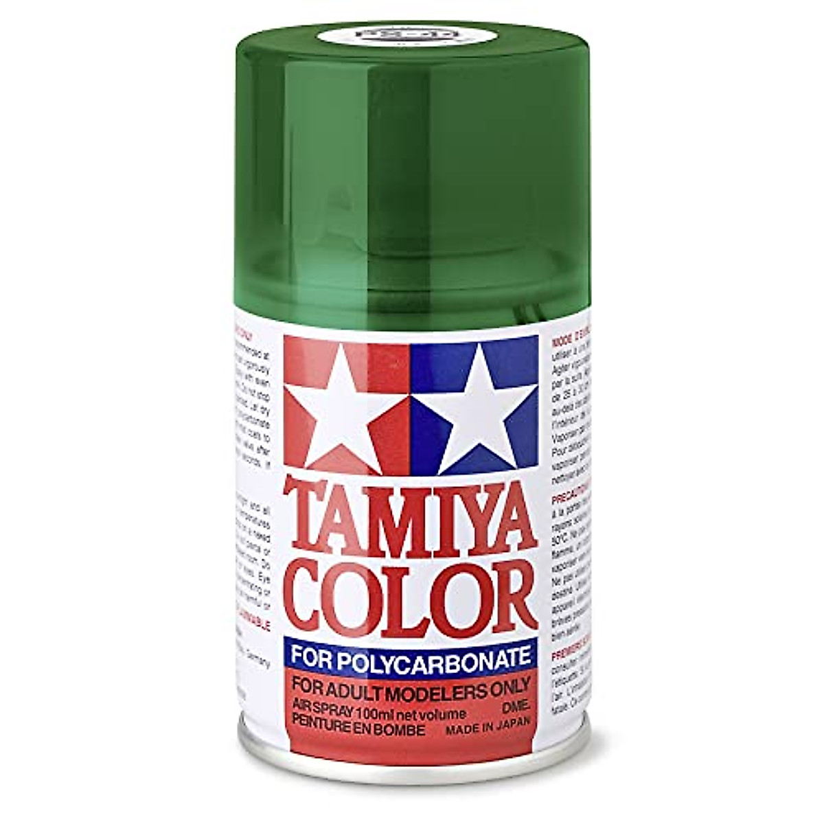 Tamiya 86044 PS-44 Polycarbonate Spray Translucent Green 3 oz