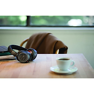 Plantronics - Voyager 8200 UC (Poly) - Bluetooth Dual-Ear (Stereo) Headset - USB-A Compatible to connect to your PC and Mac - Works with Teams, Zoom & more - Dual-Mode Active Noise Canceling