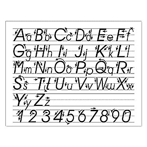 iScholar Multi-Method Primary Tablet, 1 Inch Ruling, 40 Sheets, 11 x 8.5 Inches (11801)