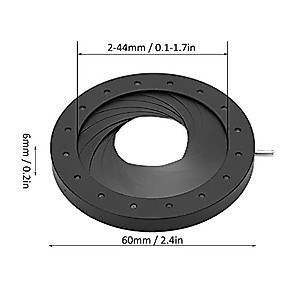Microscope Diaphragm, SK44 Diaphragm 2‑44mm Iris Diaphragm Mini Microscope Diaphragm Microscopes Diaphragm for Microscope/Cameras