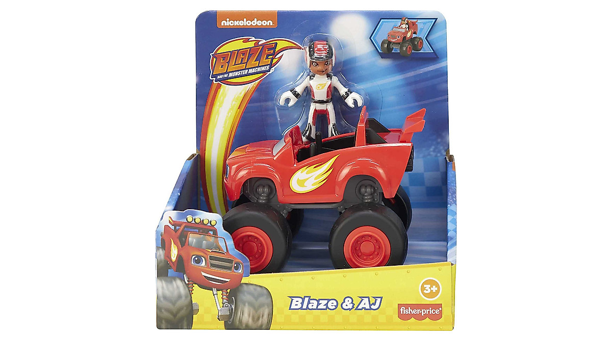 Fisher-Price Blaze Toy Truck & Figure Set for Kids