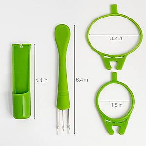 Pickle Fork 2 Pack pickle grabber,Olive fork pickle picker pickle gift kitchen gadgets pickle gifts pickle forks for the jar pickle holder
