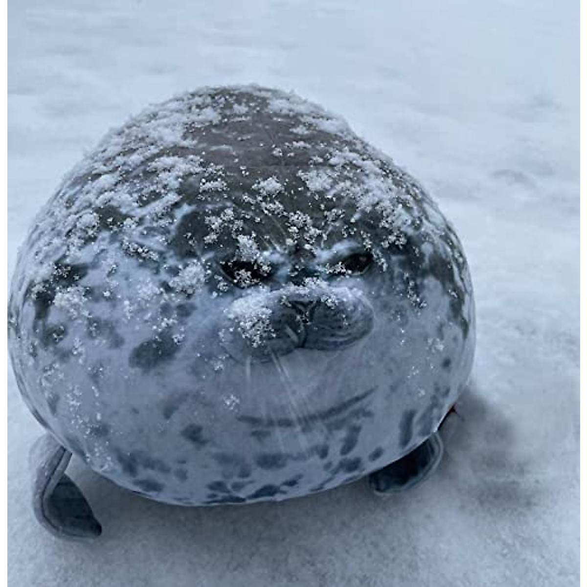 23.7 inch Large Seal Plush Pillow: Soft Stuffed Animal Toy ,Chubby Blob Seal Plushie for Boys Girls, Cute Room Decor Ocean Animals Pillow for Bed Sofa, Kids Gifts for Birthday,Valentine,Christmas