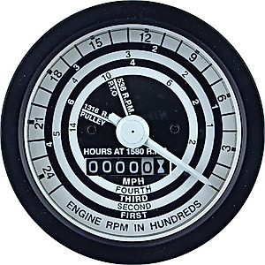 DB Electrical SSW0015 Tachometer Proofmeter Compatible with/Replacement for Ford 8N Tractor 50-52 / 8N17360A1 86520180