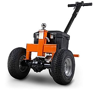 SuperHandy Trailer Dolly Electric Power 2800LBS Max Trailer Weight, 450LBS Max Tongue Weight, DC 24V 800W 12V 7Ah Powered Heavy Duty Commercial Jack Lever 2" Ball Mount Included