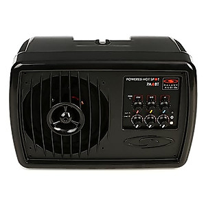 Galaxy Audio PA6BT 6" 170 Watt 2-Way Powered Hot Spot Monitor Speaker With Bluetooth,Black
