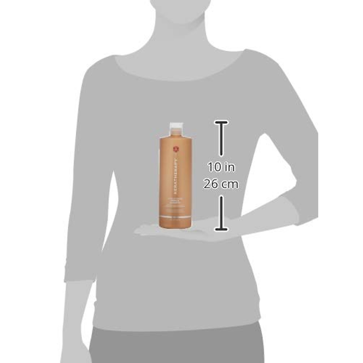 KERATHERAPY Keratin Infused KeratinFIXX Repair Shampoo, 33.8 fl. oz., 1000 ml - Repair Shampoo for Dry, Damaged or Frizzy Hair with Caviar Extract, Argan Oil & Kerabond Technology to Repair Breakage