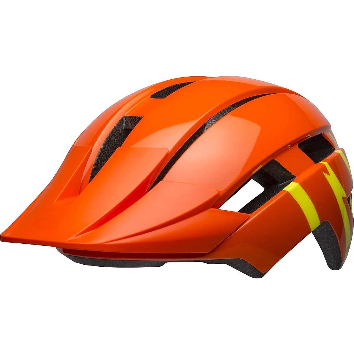 BELL Sidetrack II MIPS Youth Bike Helmet - Strike Gloss Orange/Yellow (2023), Universal Child (47-54 cm)