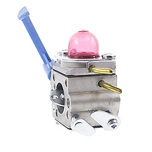 Hutdkte C1Q-W40A Carburetor for Husqvarna 128LD 124L 125E 125C 125L 125LD 125R 125RJ 128C 128L 128LDX 128R 128RJ 128DJX String Trimmer with 545081897 Fuel Line Tune Up Kit