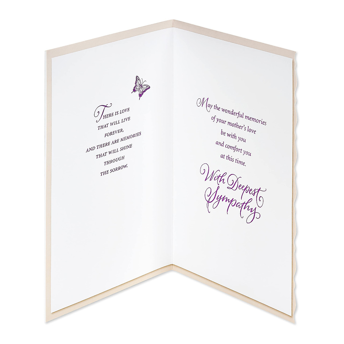 American Greetings Sympathy Card for Loss of Mother (Thinking of You)