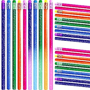 30 Pcs Color Changing Mood Pencil,Colored Pencils with Eraser,Wooden Pencils Heat Activated Color Changing Pencils Thermochromic Pencils for Students Gifts and Office Supplies(5 Colors)