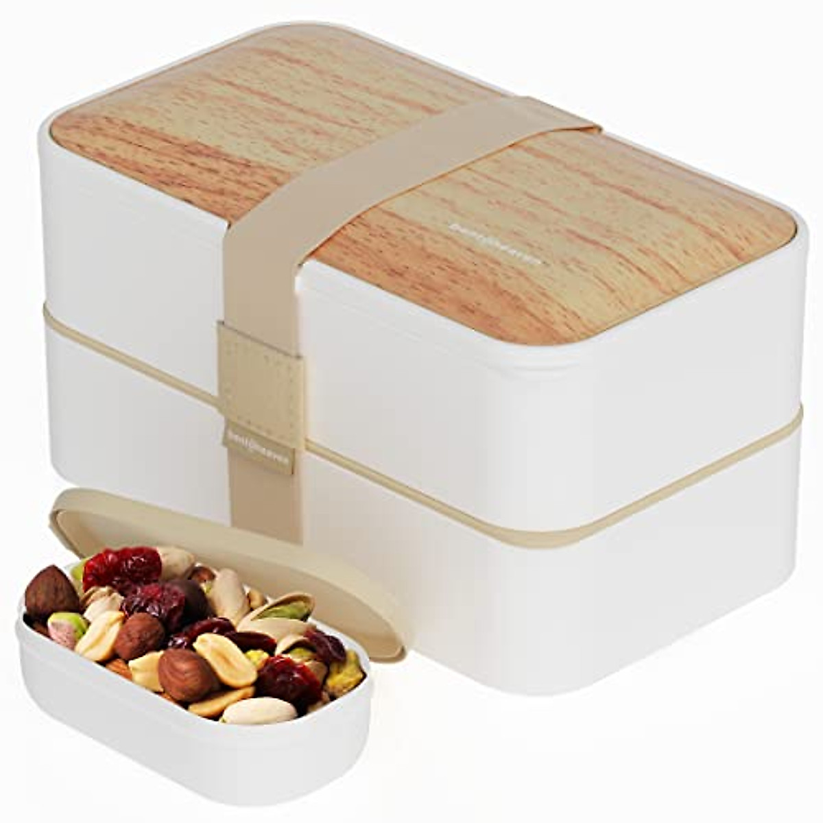 Premium Bento Lunch Box in 8 Modern Colors-MULTIPACK, 2x2 Leak-proof Compartments, Includes Sauce Container, Divider, Cutlery & Chopsticks, 40oz Japanese Bento Box for Adults & Kids, Microwave-safe