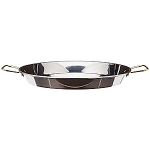 Garcima 14-Inch Stainless Steel Paella Pan, 36cm