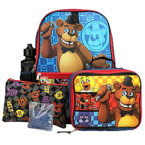 Five Night at Freddys 4-Pc Backpack Set for Kids
