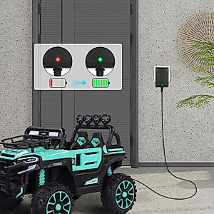 12V Kids Charger for Ride On Toys Car, 12V Ride-on Toys SUV Car Battery Charger, Various Electric Battery Charger，12 V Universal Charger Kids Riding Toy Charger