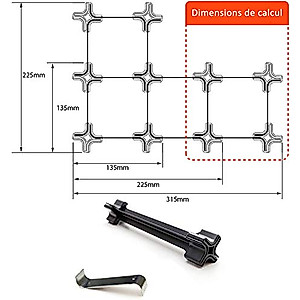 Nook Wine Rack Small Kit 9 - Bottle Rack with Modular System - Practical Wine Rack Bottle Holder