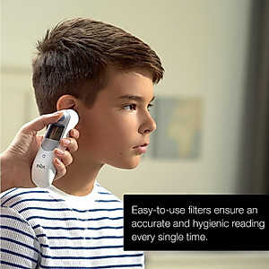 Braun Ear Thermoscan Lens Filters 80 Count (2 Packs of LF40)