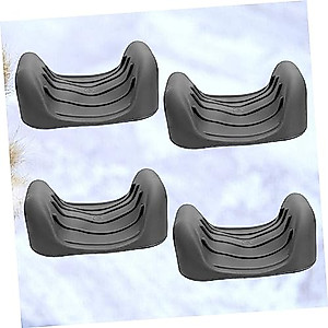 CLISPEED 4 Pcs Fishing Gloves The Ove Glove Fish Catching Gloves Fishing Accessories Grey Catch Fish Rubber Gloves Non-Slip Fishing Gloves Skidproof Rubber Gloves Hand Fish Catcher Glove