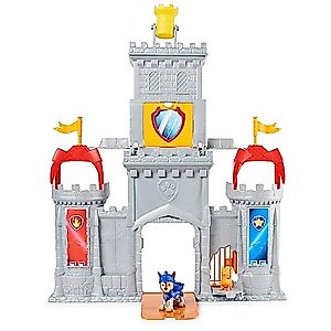 Paw Patrol, Rescue Knights Castle HQ Transforming 11-Piece Playset with Chase and Mini Dragon Draco Action Figures, Kids Toys for Ages 3 and up