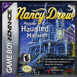 Nancy Drew: Message in a Haunted Mansion - Game Boy Advance