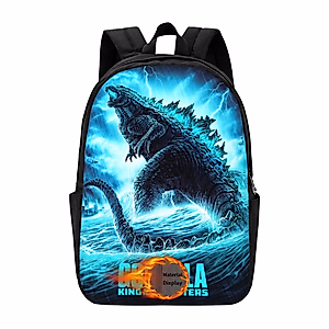 CHENGDE Cool Monster Backpack 3D Printing Dinosaur 17 Inch High Capacity Multifunction Casual Backpacks