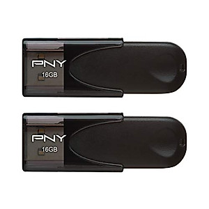 PNY 16GB Attaché 4 USB 2.0 Flash Drive 2-Pack