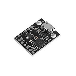 MELIFE 4PCS Mini ATTINY85 Micro USB MCU Development Board Module.