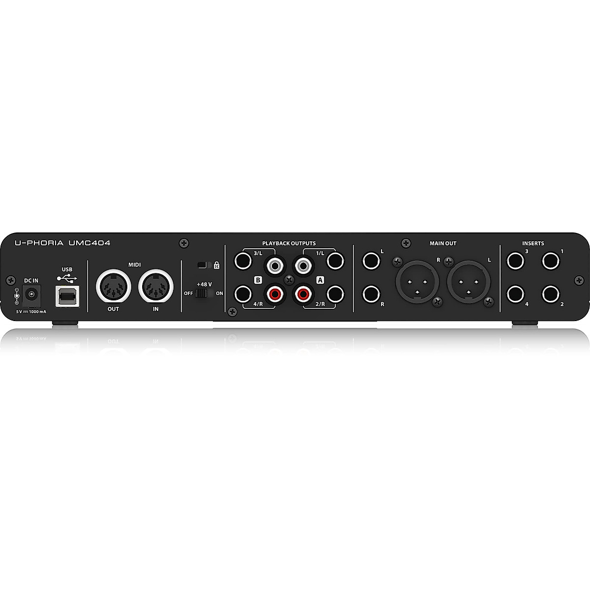 Behringer U-Phoria UMC404HD USB Audio Interface