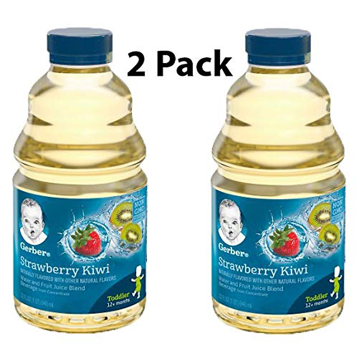 Gerber Toddler Juice Bottles (Strawberry Kiwi)