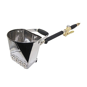 Joywayus Air Stucco Cement Texture Hopper Sprayer Plaster Wall Plastering Tool House Paint 4 Jets 1PCS