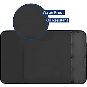 BOOSTEADY Non-Slip Gun Cleaning Mat for Glock, Thick Neoprene Magnetic Gun Mat, Pistol Cleaning Mat 20 x 12”