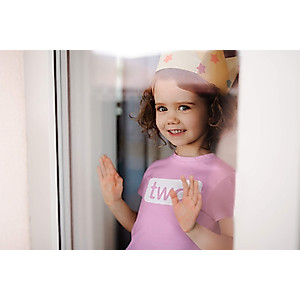 2nd Birthday Outfits for Toddler Girls Shirt 2 Year Old Girl Second Birthday Two (White on Pink, 2 Years)