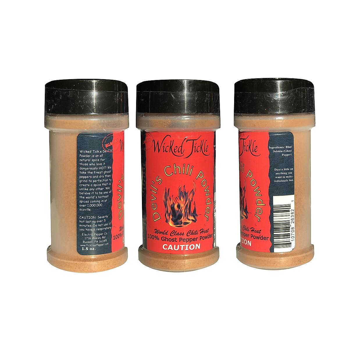 Ultimate Ghost Pepper Hot Sauce Gift Set Hot Spice Gift Pack Wicked Tickle