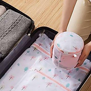 3Pieces Bra Wash Bags For Lingerie Mesh Delicate Zipper Laundry Bag For Women College Girl Underwear Sock Stockings Bra Washing Bags For Laundry Small Small Laundry Bra Bags For Washing Machine