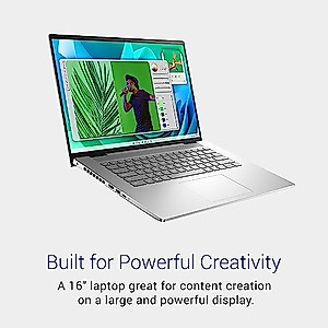 Dell Inspiron 7630 Laptop - Intel Core i7-13700H, 16-inch 16:10 2.5K Display, 16GB LPDDR5 RAM, 512GB SSD, NVIDIA GeForce RTX 3050 6GB GDDR6, Services Included, Windows 11 Pro - Silver