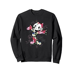 Felix the Cat Floral Fill Sweatshirt