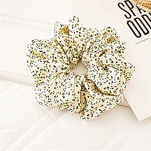 Large satin Scrunchies XL Silk Oversized Scrunchie for Thick long Hair Scrunchy Bobbles Hair Ties Jumbo for Women Girls