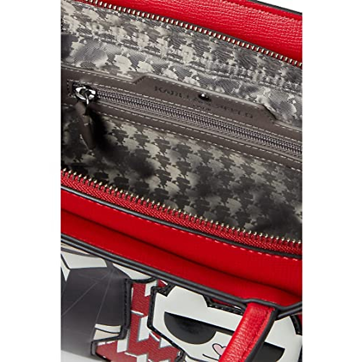 Karl Lagerfeld Paris Maybelle Satchel Crimson Combo One Size