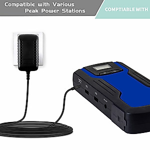 SLLEA AC/DC Adapter for Dewalt DXAEPS14 1400 Peak Amp Power Station Battery Charger