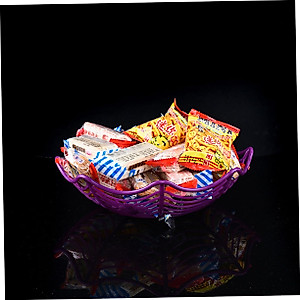 NOLITOY 3pcs Halloween Decor Cookie Decorating Fruit Decor Fruits Basket Candy Basket Halloween Party Decor Props Biscuit