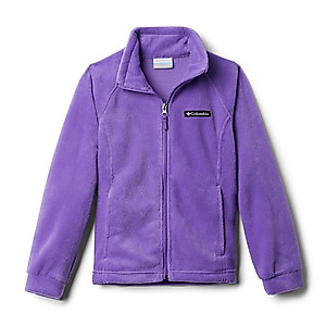 Columbia Baby Girls Benton Springs Fleece Jacket, Grape Gum, Medium