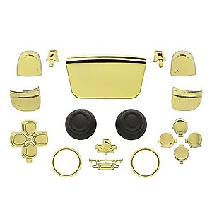 CHEXANK A Full Set Of Handle Protection Shell Plus Button Handle Accessoriesï¼ˆGoldenï¼‰