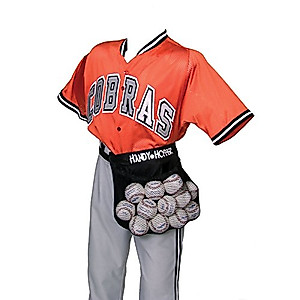 Oncourt Offcourt Handy Hopper – Stores Balls Easily/Fits Around Any Waist / 36 Tennis Ball Capacity