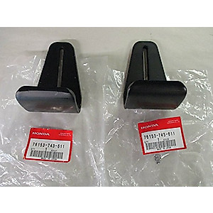 Honda 2 Pack OEM 76153-743-611 Auger Skid HS1132 HS522 HS622 HS624 HS724 HS828