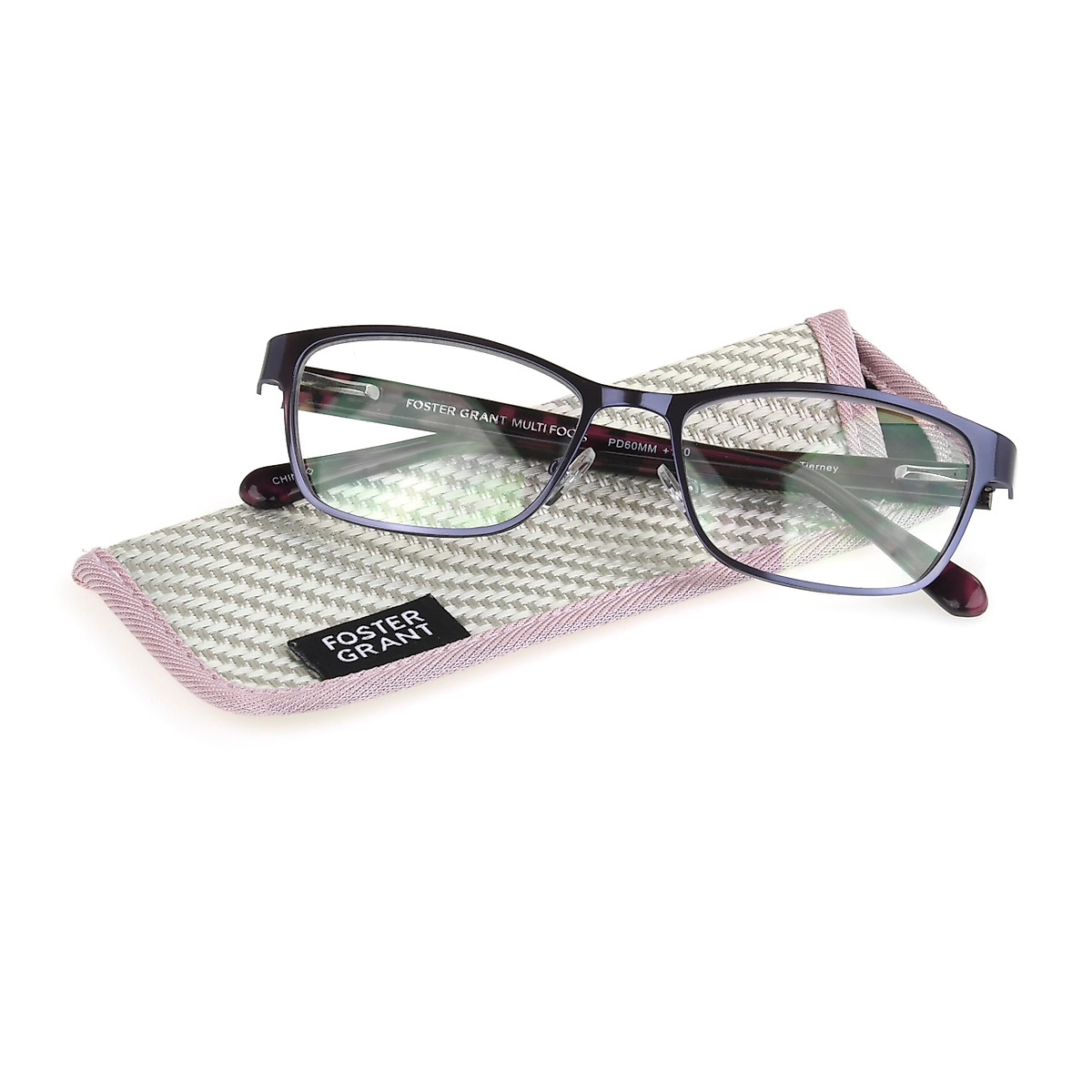 Foster Grant Tierney Multifocus Reading Glasses With Anti-Reflective Glasses Coating, Women
