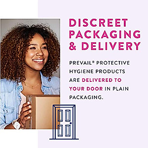 Prevail Plus | Long Length Incontinence Bladder Control Pads | Ultimate Absorbency | 90 Count (2 packs or 45)