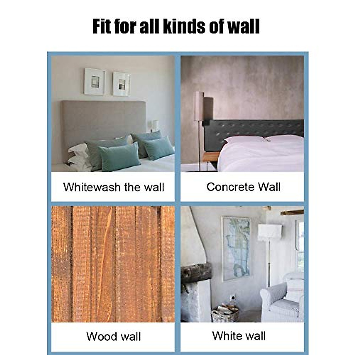 NARAMAX 20PCS White Non-Trace Wall Picture Hook Plastic Powerful Concrete Hard Wall Drywall Picture Hooks Frame Wedding Photos Mirror Wall Studs Hardwall Painting Hangers (M Size)