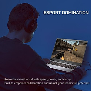 DELL G15 15.6‘’ FHD 120Hz Gaming Laptop, AMD Ryzen 5 6600H, 16GB DDR5 RAM, 512GB PCIe SSD, NVIDIA GeForce RTX 3050, Backlit Keyboard, HD Camera, Win 11 Pro, Gray