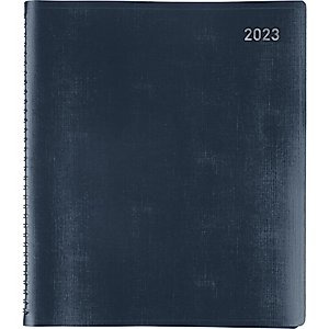 2023-2024 Office Depot® Brand 13-Month Monthly Planner, 9" x 11", Navy, January 2023 To January 2024 , OD710717