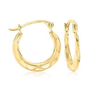 Ross-Simons 14kt Yellow Gold Jewelry Set: 3 Pairs Of Huggie Hoop Earrings